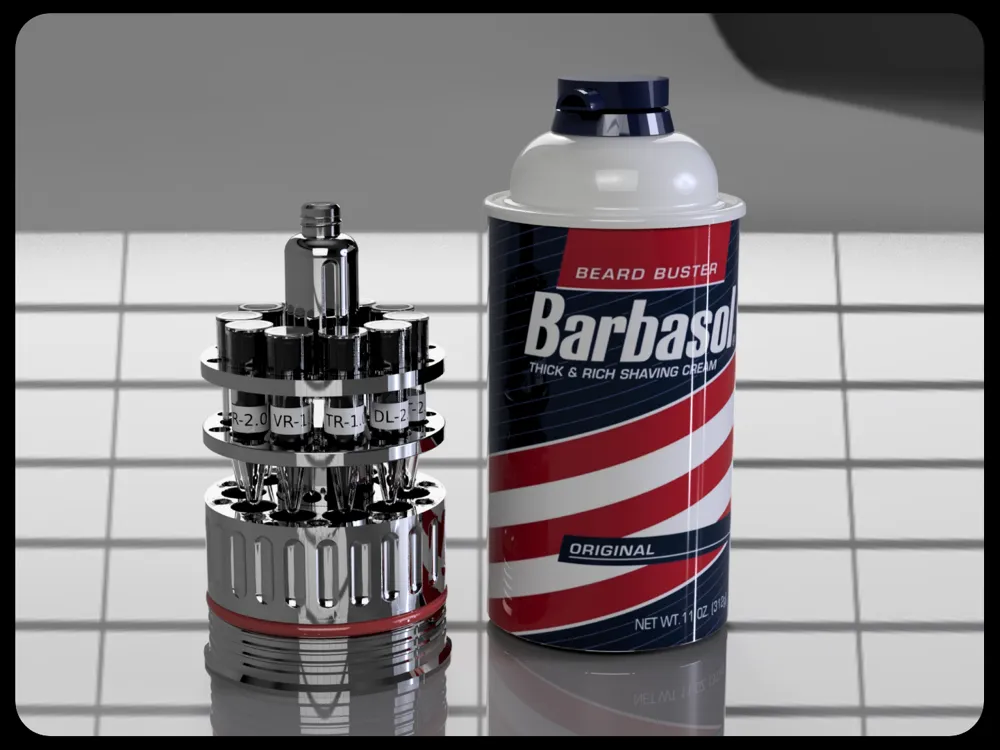 Jurassic Park - Barbasol Can Prop 2.0 by ScarfMeadow MakerWorld ...