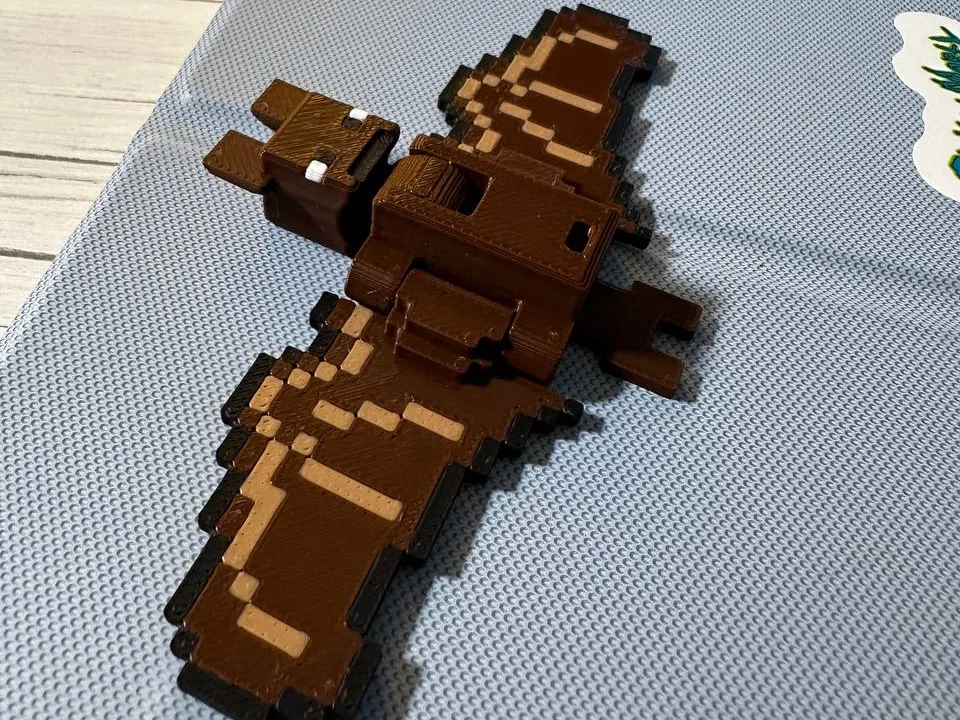 Minecraft Cave Bat Articulated by kirimba - MakerWorld