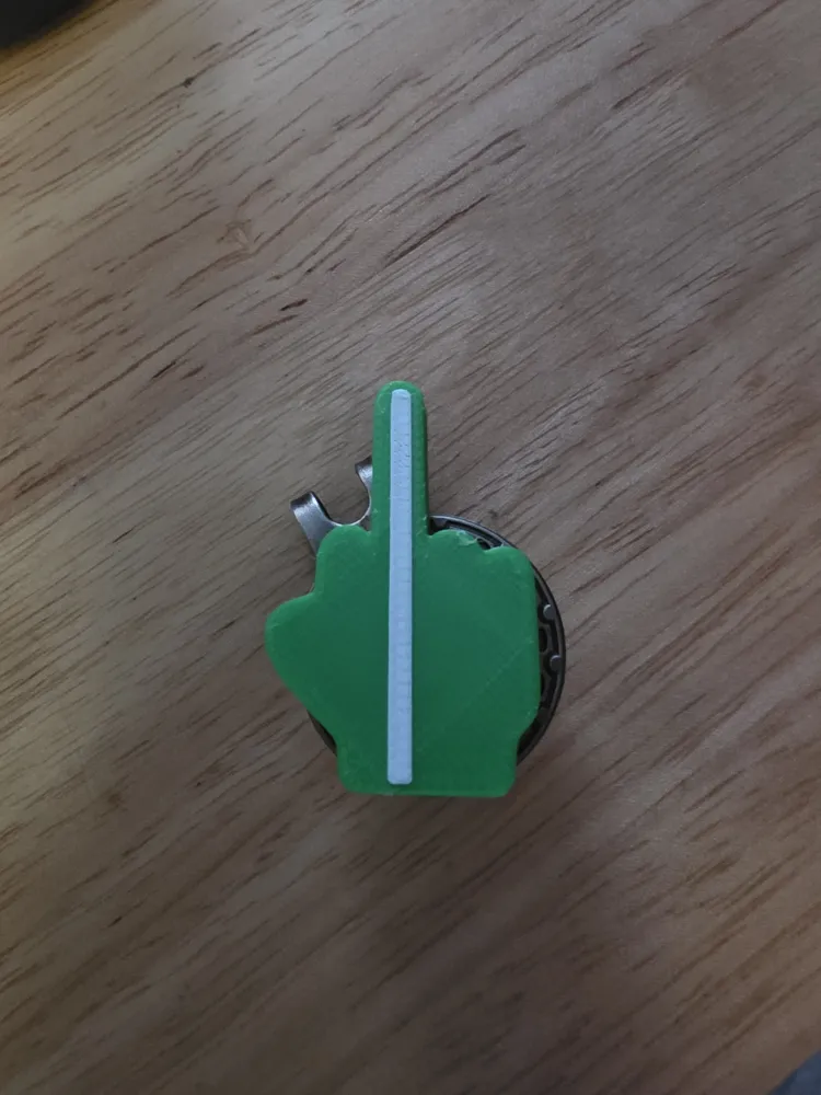 Finger Golf Ball Marker with Magnet by lynnpin88 MakerWorld: Download ...