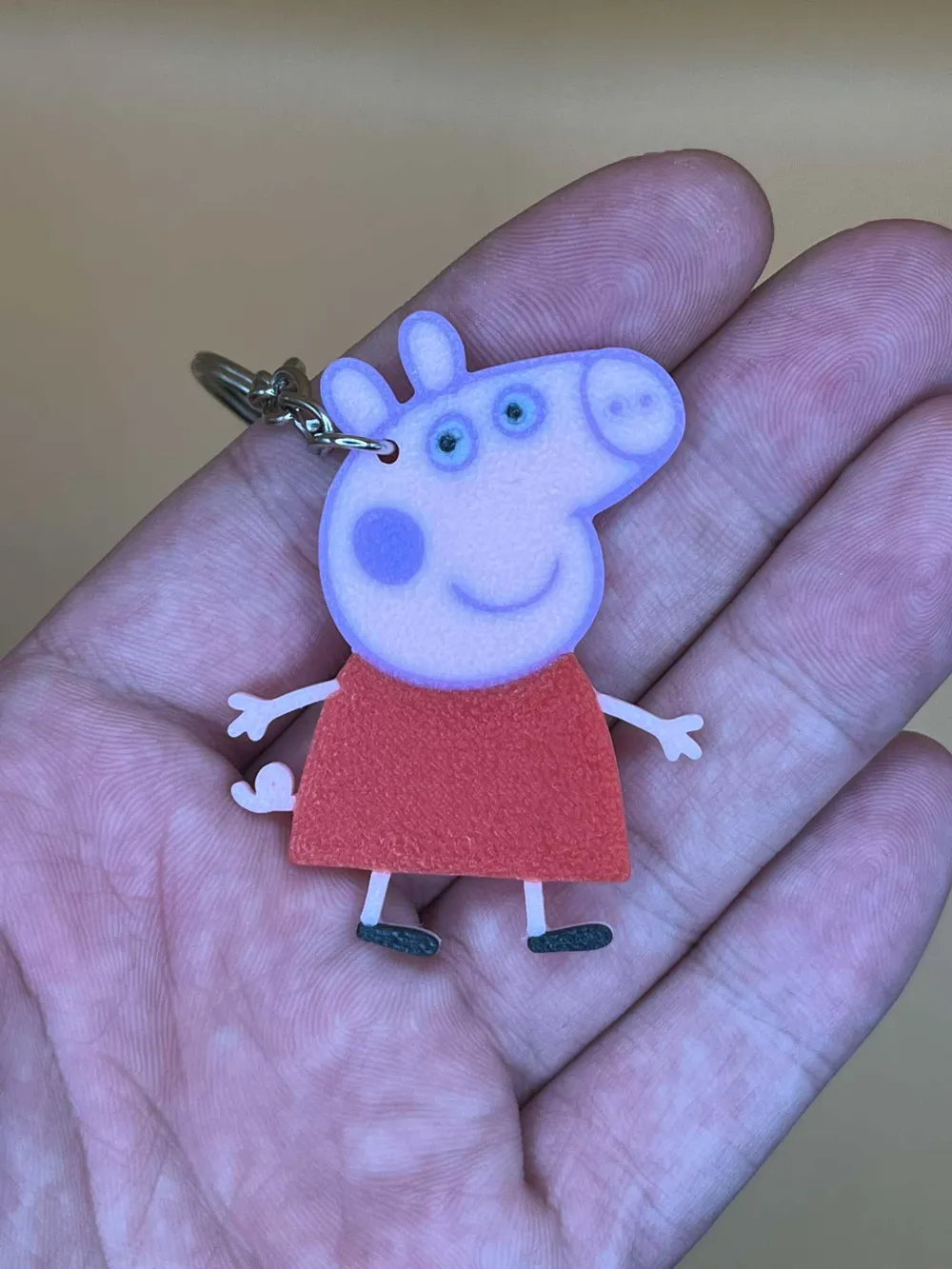 Peppa Pig Keychain by Messy Productions - MakerWorld