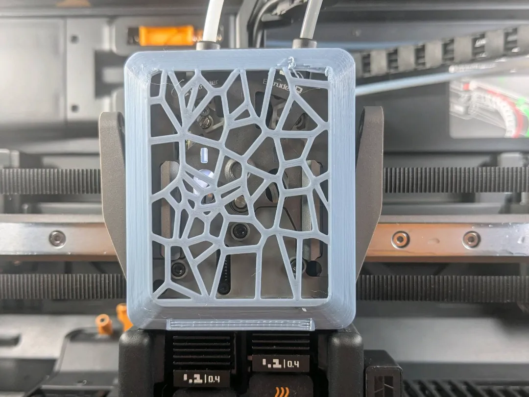 H2C, H2D, H2S Voronoi Tool Head Cover - Free 3D Print Model - MakerWorld
