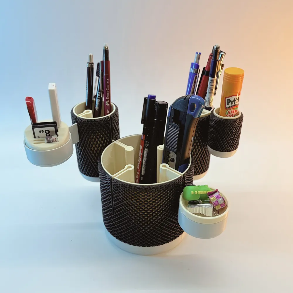 Modular Pen Holder by 3D Paint Lab MakerWorld: Download Free 3D Models