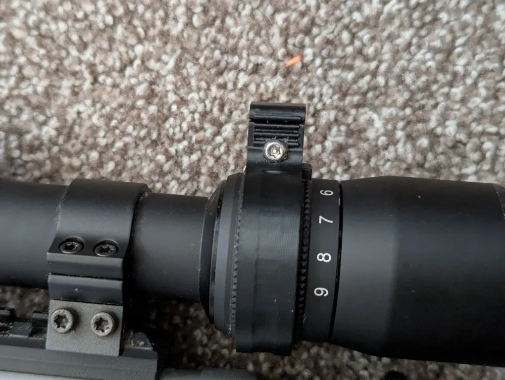 Magnification ring lever Vortex Diamondback scope - Free 3D Print Model ...