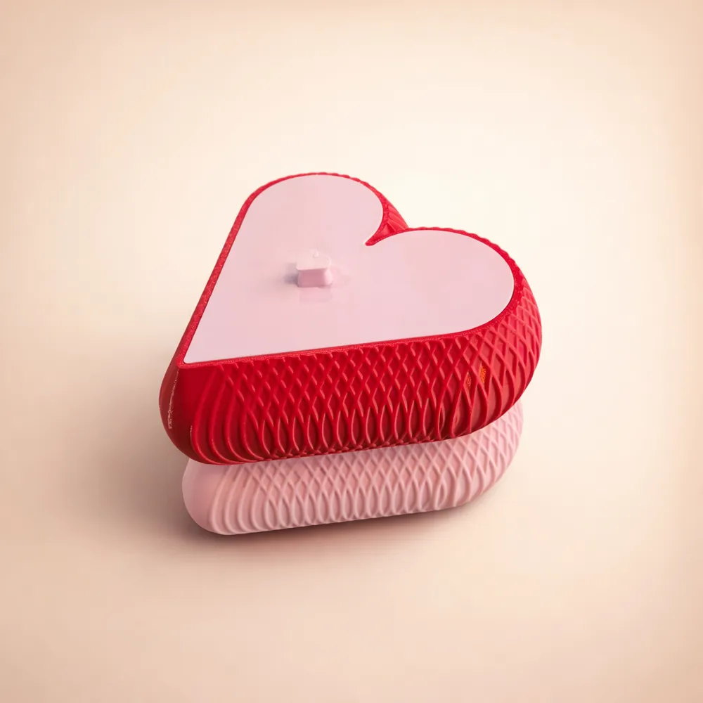 Stackable Heart Storage Box - Free 3D Print Model - MakerWorld