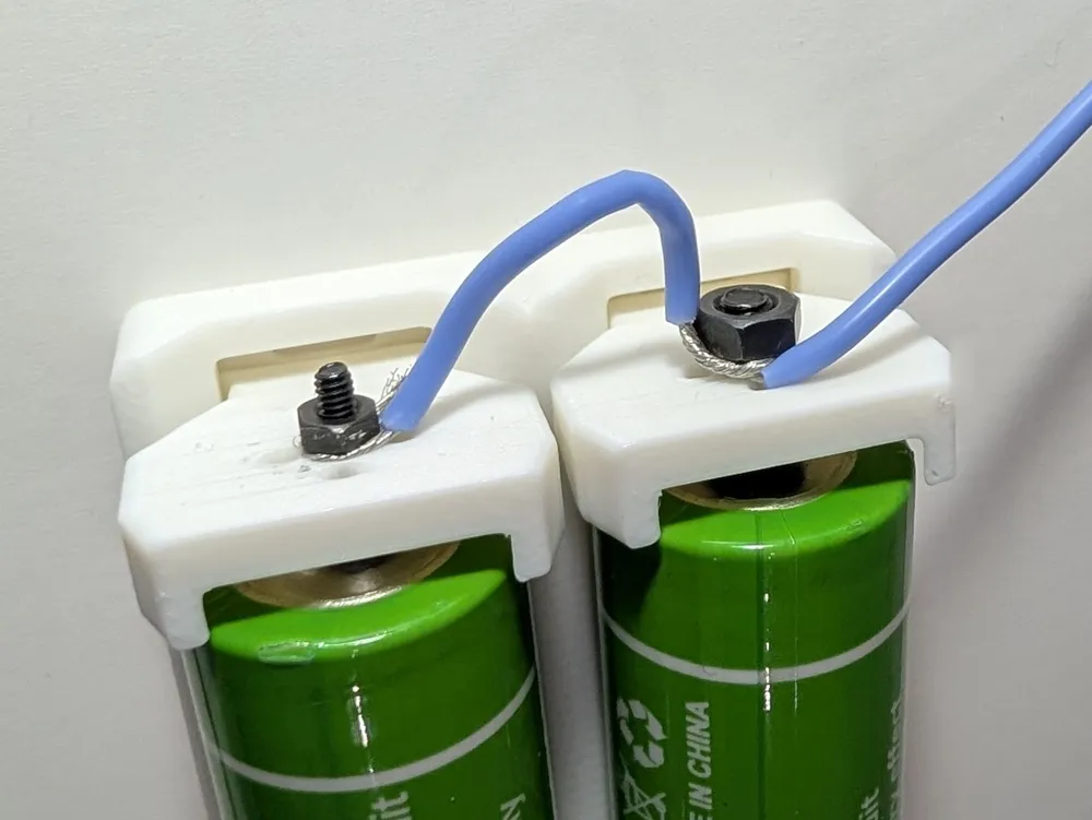 18650 Battery Holders - Free 3D Print Model - MakerWorld