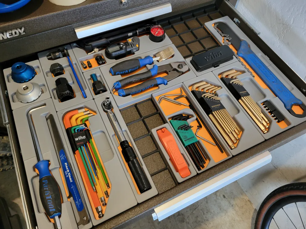 Gridfinity for Kennedy Tool Cabinet - Free 3D Print Model - MakerWorld