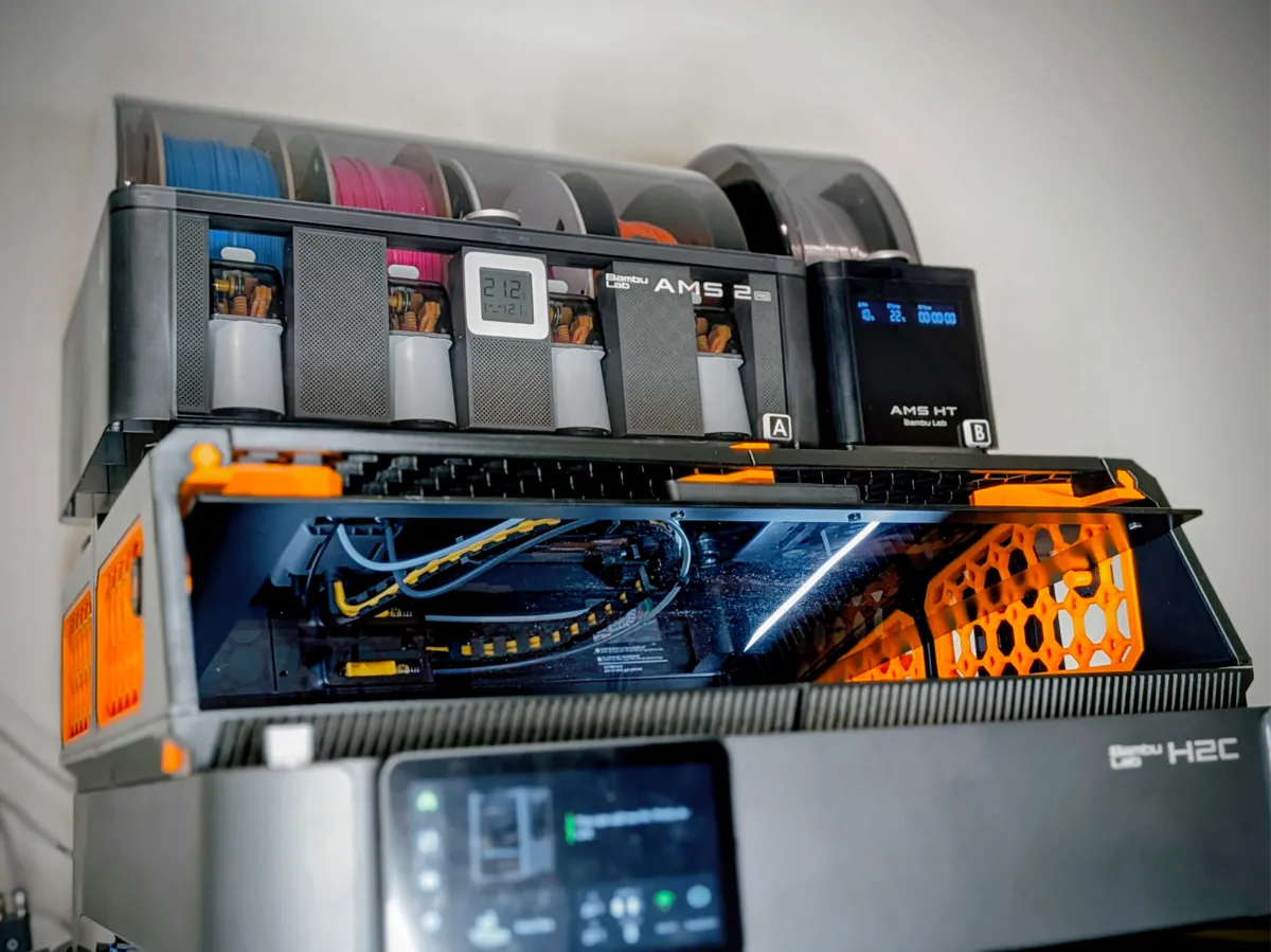 Deckelhalter für H2X ModRiser – Kostenloses 3D-Druckmodell – MakerWorld