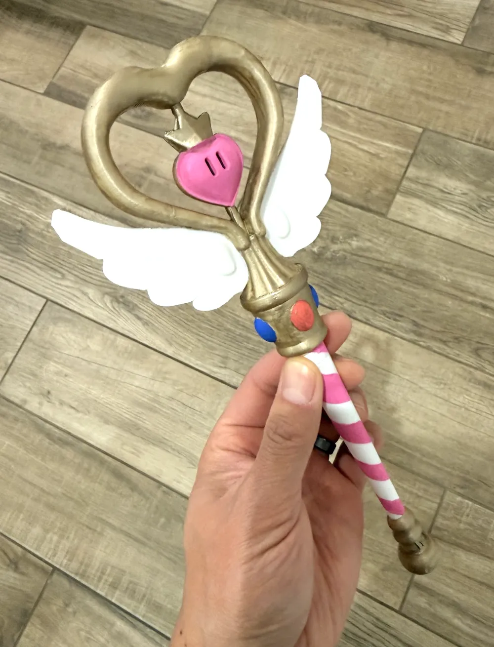 Super Mario Brothers Princess Peach Wand - Free 3D Print Model - MakerWorld