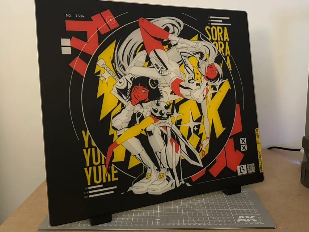 Wallhack/Skypad Glass Mousepad Display Legs by 3dhakx - MakerWorld