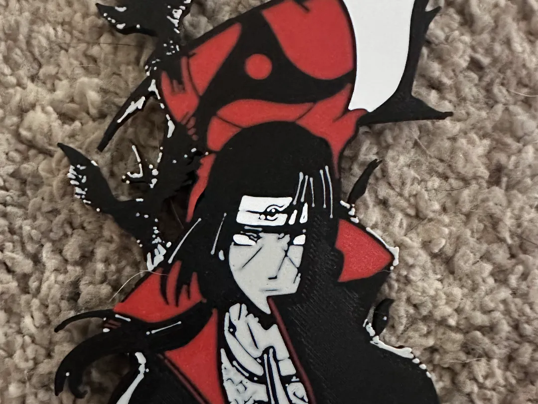 Itachi Uchiha - Free 3D Print Model - MakerWorld