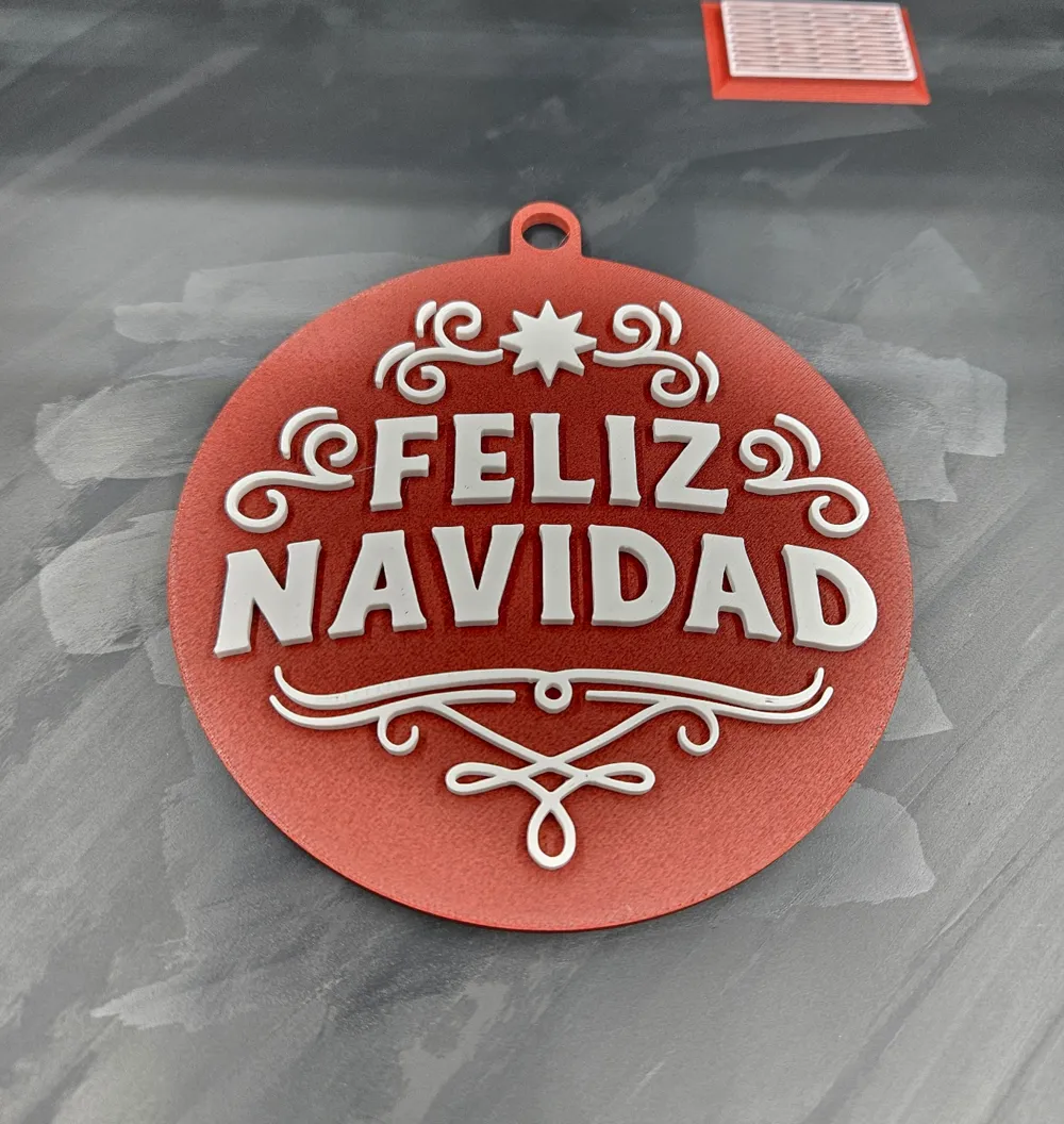 Feliz Navidad - Christmas Ornament by JF-699 - MakerWorld