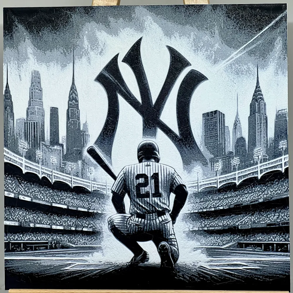 Play Ball! New York Yankees #8 by bestboi3d - MakerWorld