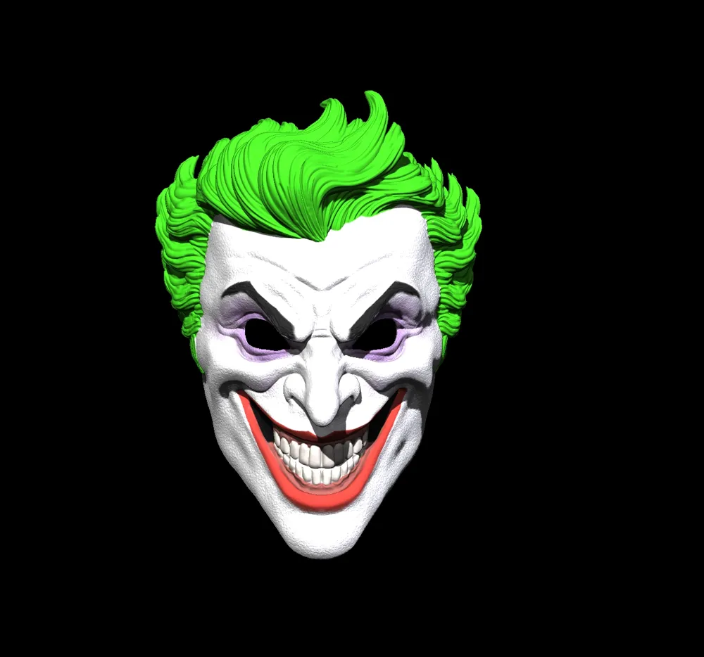 Joker fan art Mask by MiX&BitS MakerWorld: Download Free 3D Models