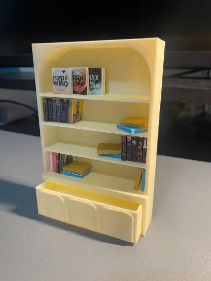 Mini Bookshelf - Free 3D Print Model - MakerWorld