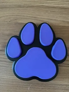 Large Dog Paw Fidget Clicker - Free 3D Print Model - MakerWorld