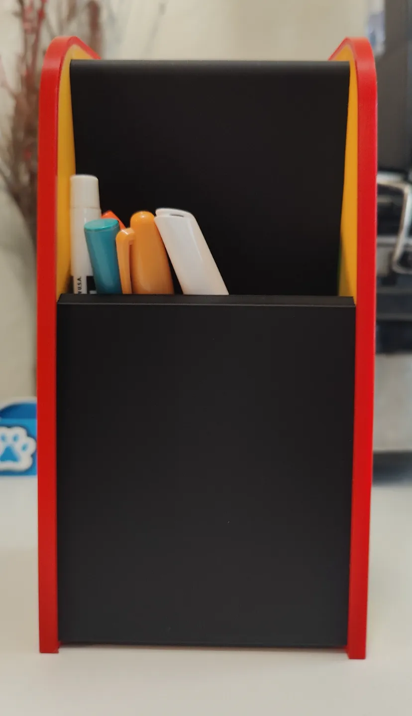 Pacman Arcade phone and pencil holder by christhielges - MakerWorld