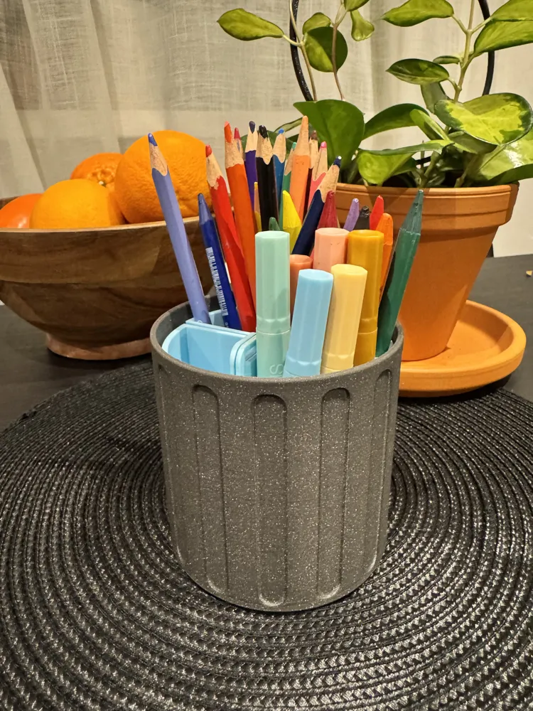 Modular Pencil & Desk Organizer - Free 3D Print Model - MakerWorld