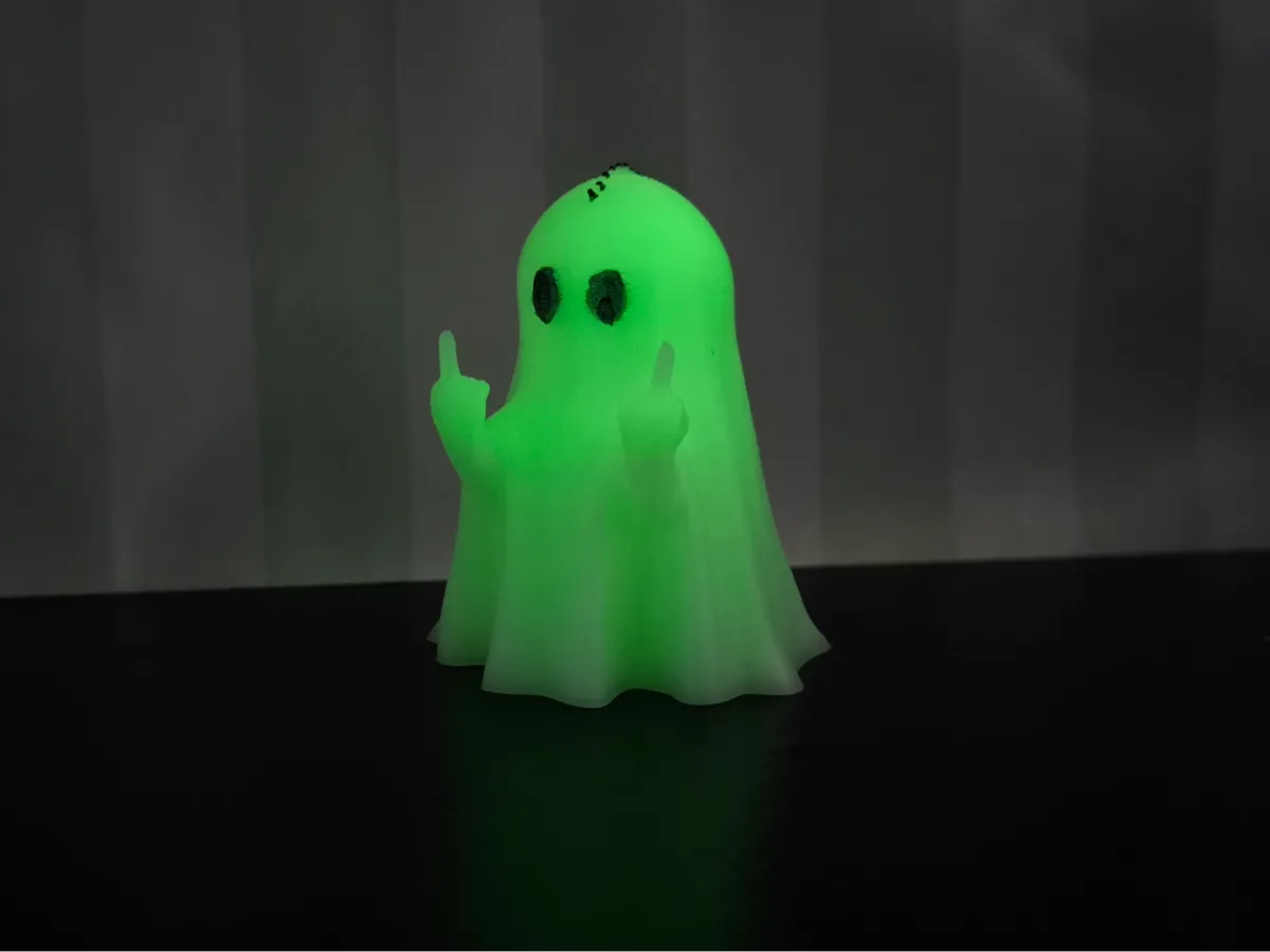 Double Middle Finger Ghost for Annoyed People FP - Free 3D Print Model ...