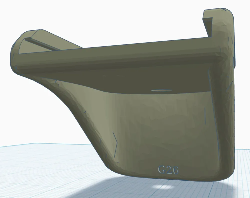 G39 G33 G27 G26 Glock Grip Extension - Free 3D Print Model - MakerWorld