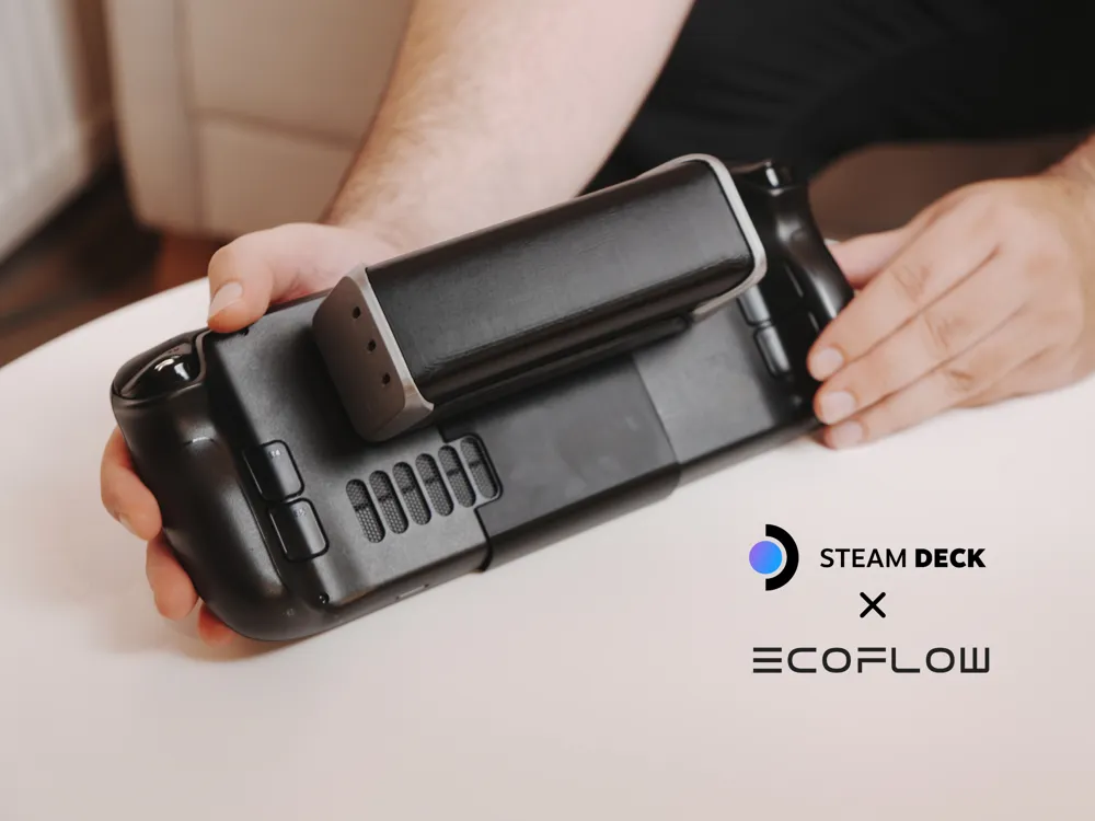 Steam Deck Snap-on Mount for Ecoflow Rapid Pro X - Free 3D Print Model ...