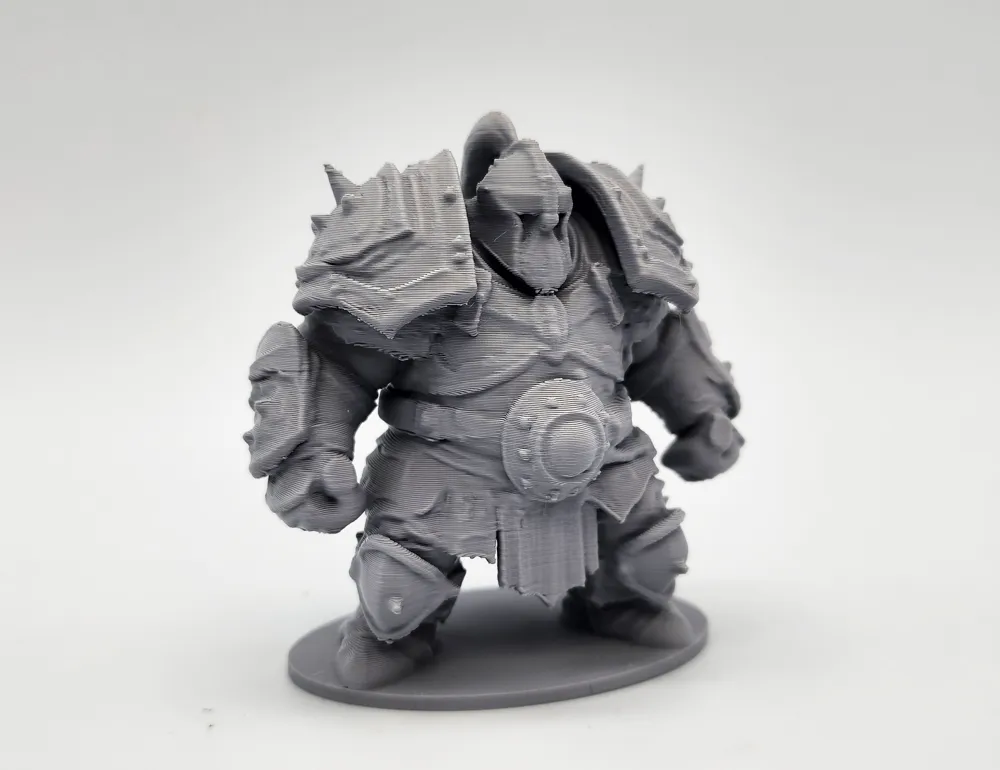 Dwarf in Heavy Armor Miniature - Free 3D Print Model - MakerWorld