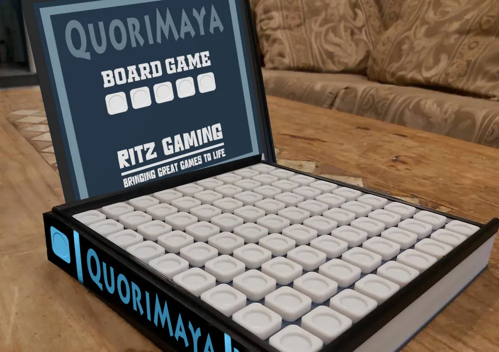 QUORIMAYA Brettspiel - Bücherregal-Edition von Ritz MakerWorld: Kostenlose 3D-Modelle herunterladen