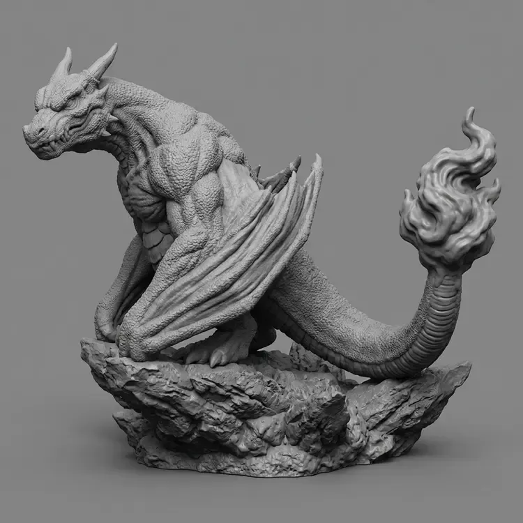 Realistic Charizard – Apex Dragon Evolution - Free 3D Print Model ...