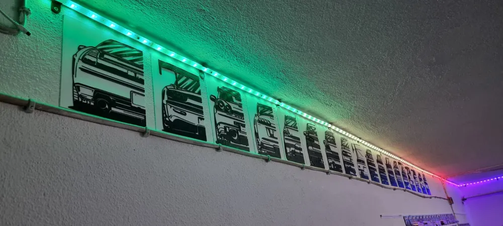 2D Wall art Toyota Supra MK4 by R.Werner PrintMakerWorld: Download Free ...