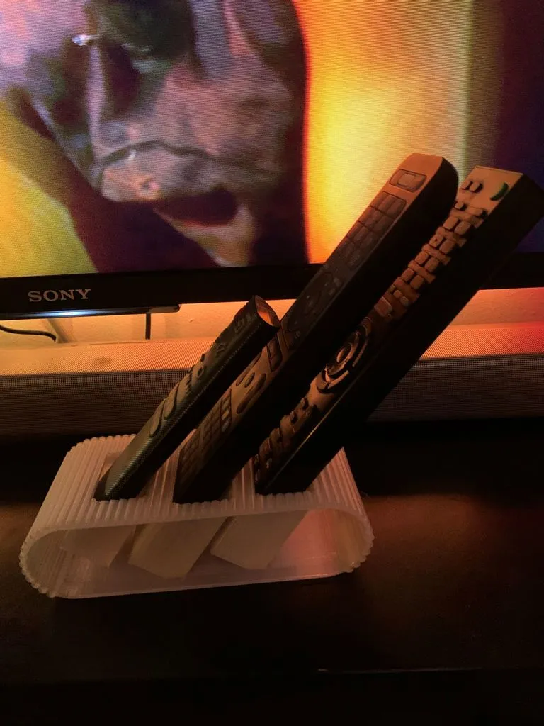 TV remote controls stand by Bottasan MakerWorld: Download Free 3D Models