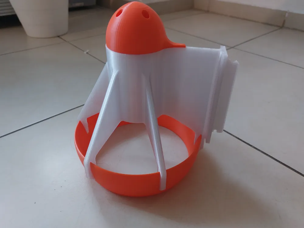 hovercraft engine mount and fan by user_2528254365 - MakerWorld