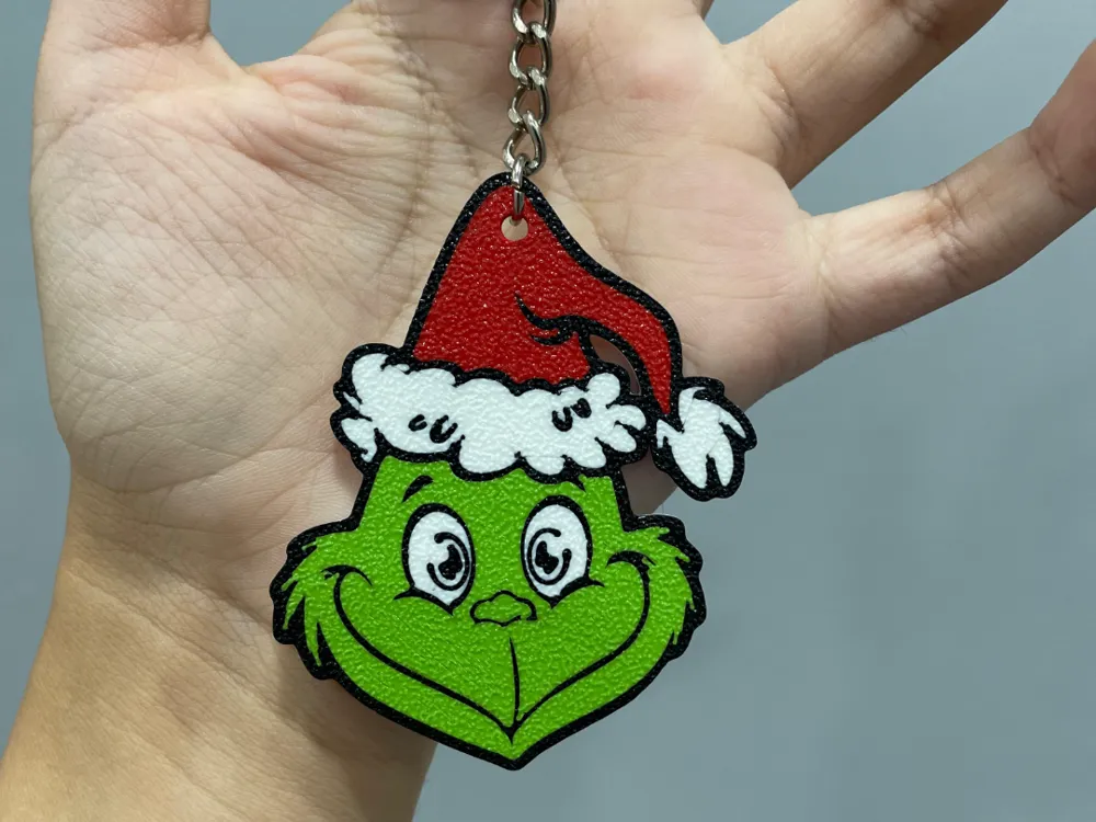 Keychain GRINCH by kriativu 3D - MakerWorld