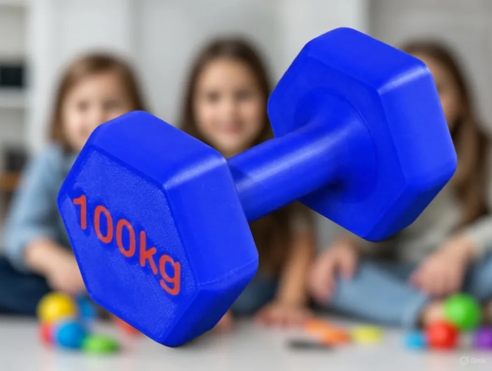 Kids Weights 100kg - Work Out With Your Kids! - Free 3D Print Model ...