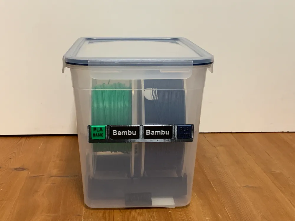 Ikea 365+ Box changeable Label by Matteo - MakerWorld