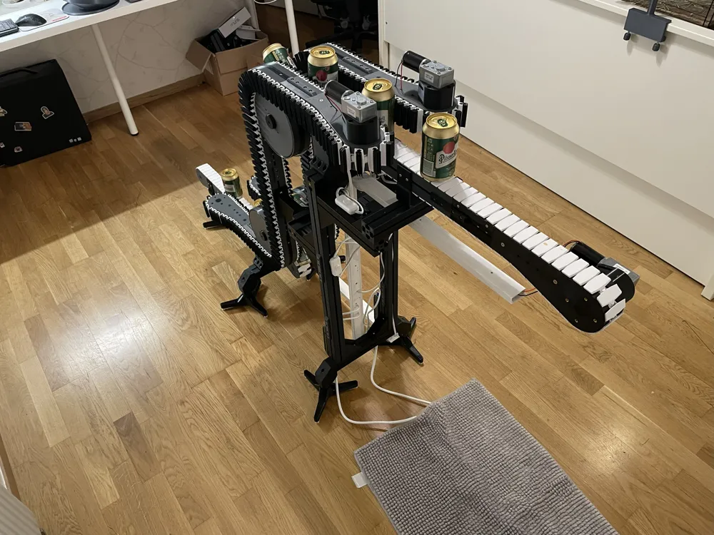 Wedge Conveyor System-KE 50 - Free 3D Print Model - MakerWorld
