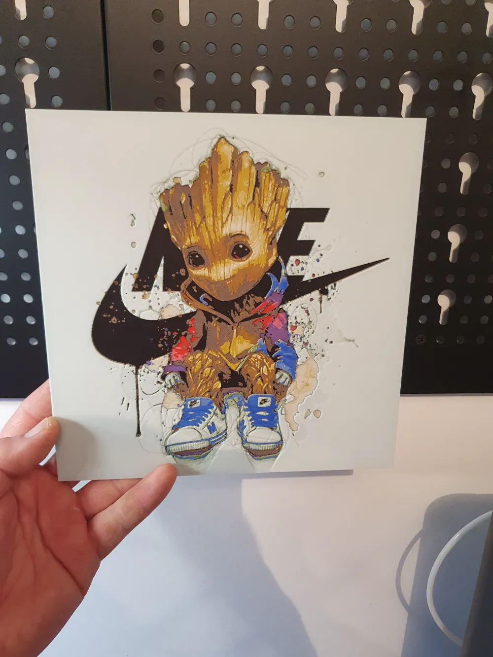 groot nike hueforge by Rsv4 - MakerWorld