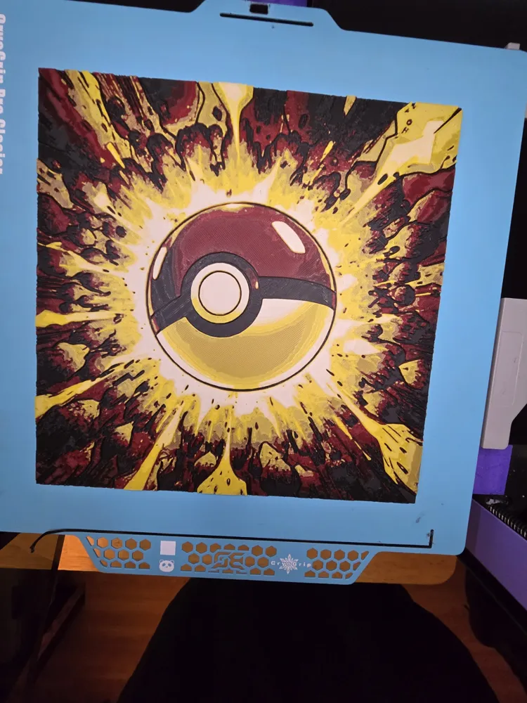 Poke Ball Explosion - Free 3D Print Model - MakerWorld