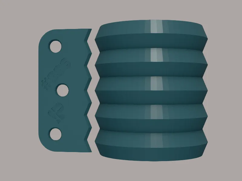 Pottery rib tool #006 by rapolasp - MakerWorld