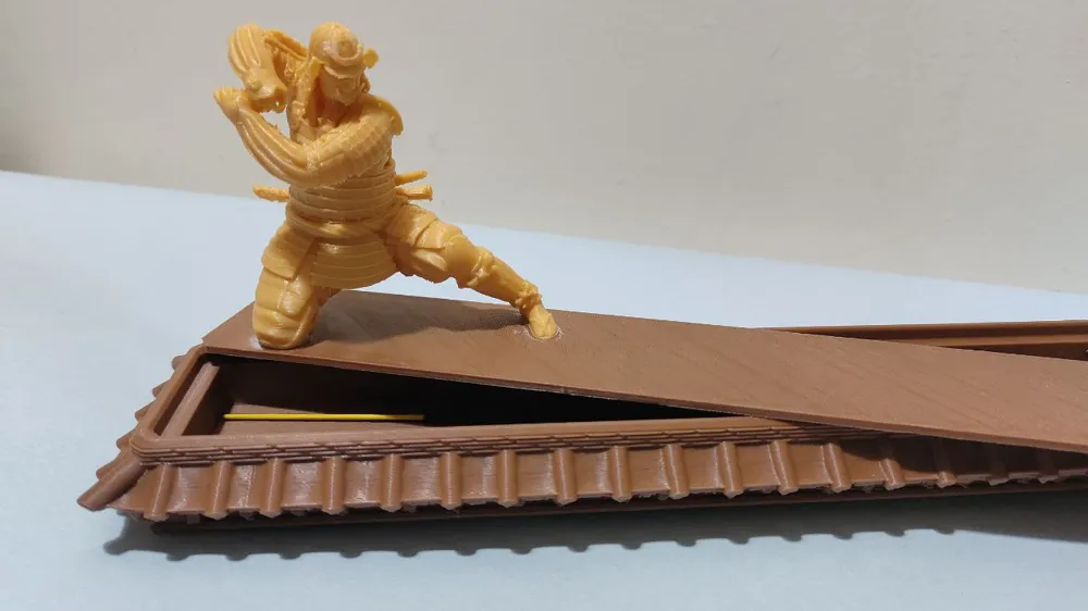 Samurai Incense Holder Remixed by Maximus_Prime MakerWorld: Download ...