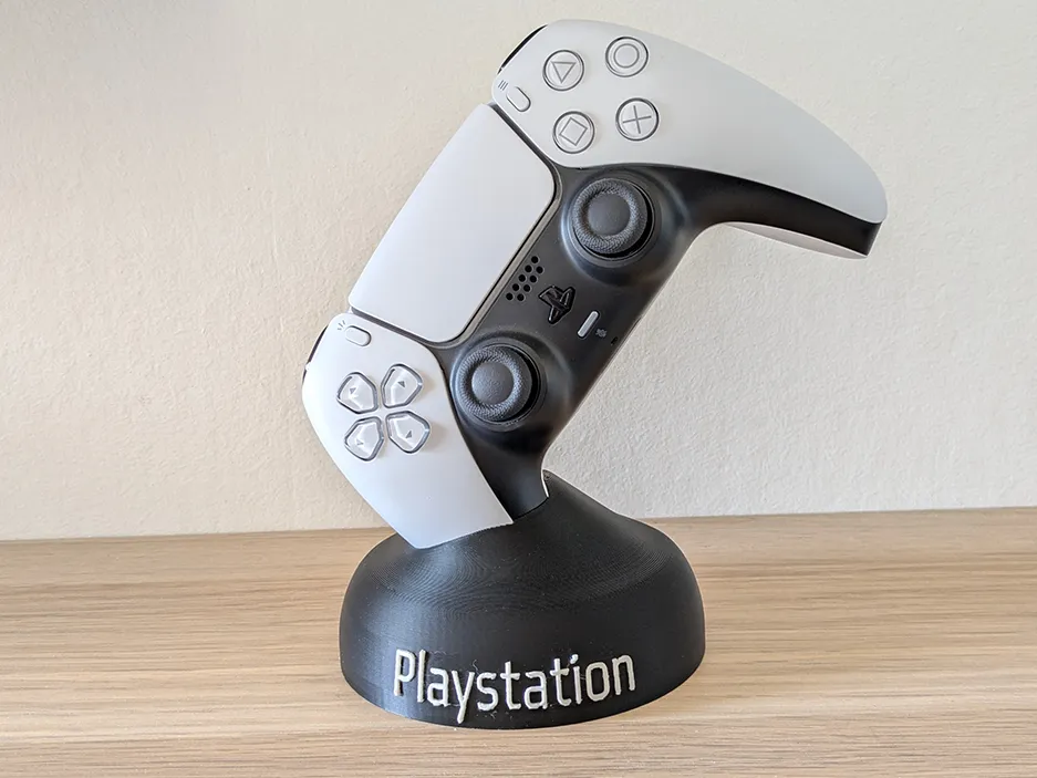 Playstation 5 controller stand /Playstation Pebble by Draahl - MakerWorld