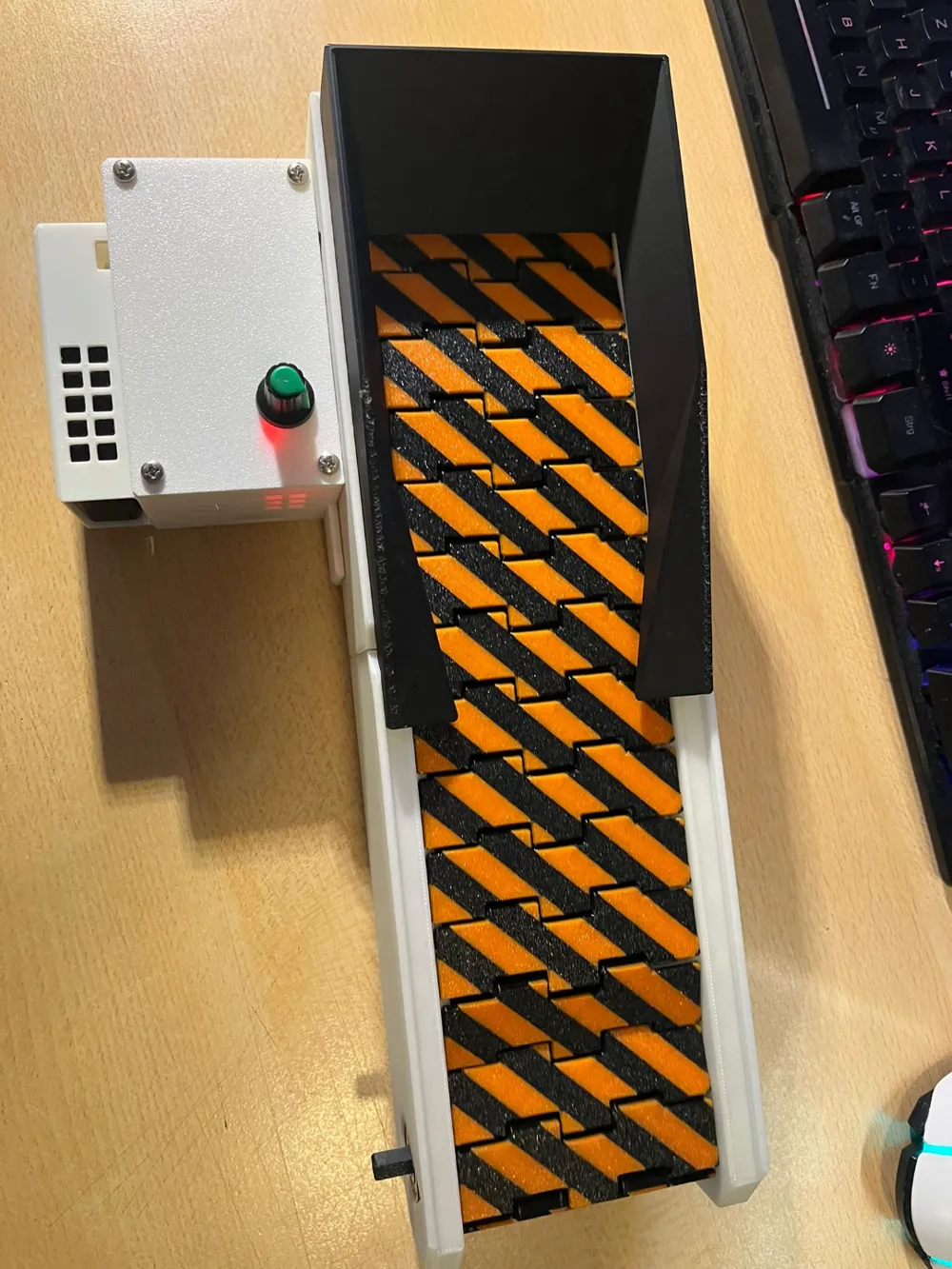 TT motor mount for A1 poop conveyor belt by PatrickBlack - MakerWorld