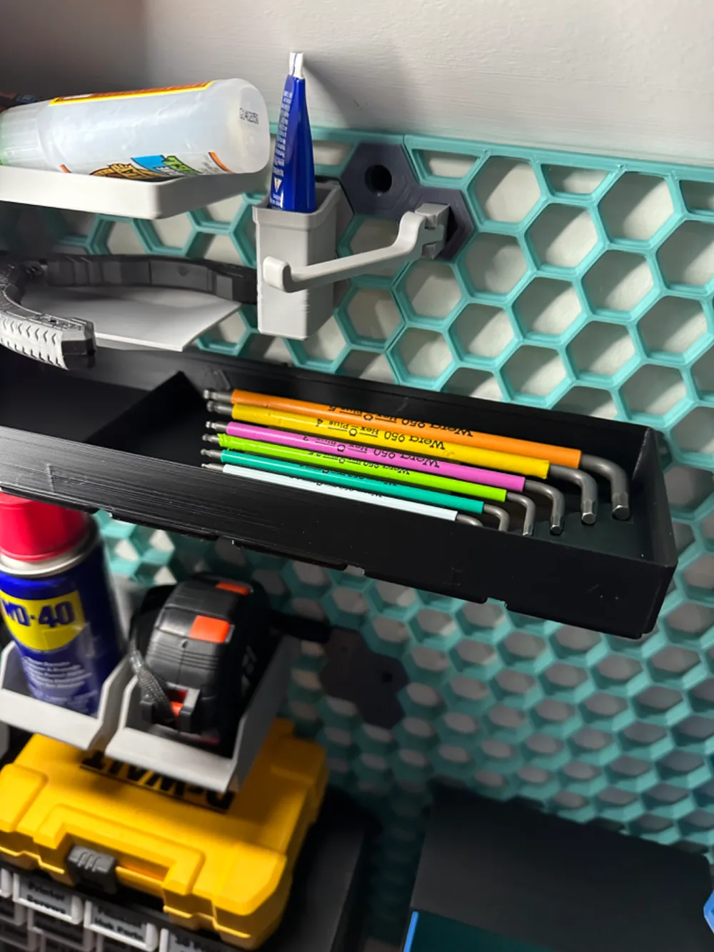 Gridfinity/HSW Wera Hex-Plus 950 Multicolor trays Remixed by JRoQ - MakerWorld