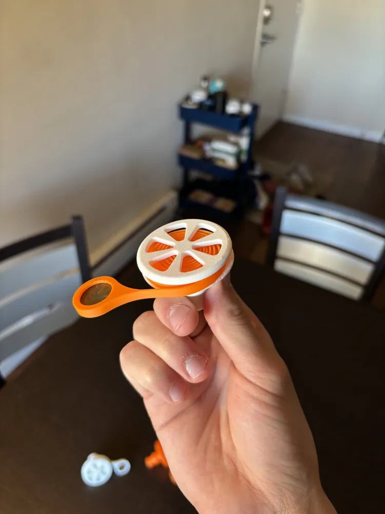 Torsion FLINGER | 1hr Physics Fidget (15g) - Free 3D Print Model ...