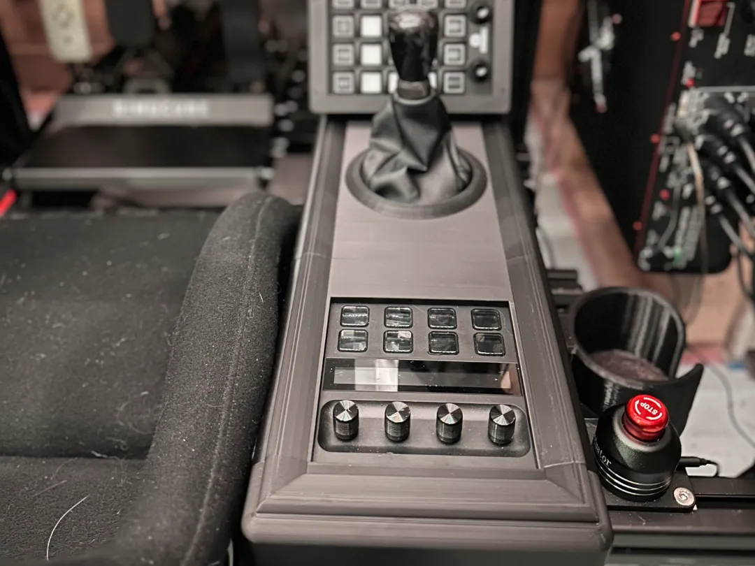 4080 Sim Rig Center Console by Immixen MakerWorld: Download Free 3D Models