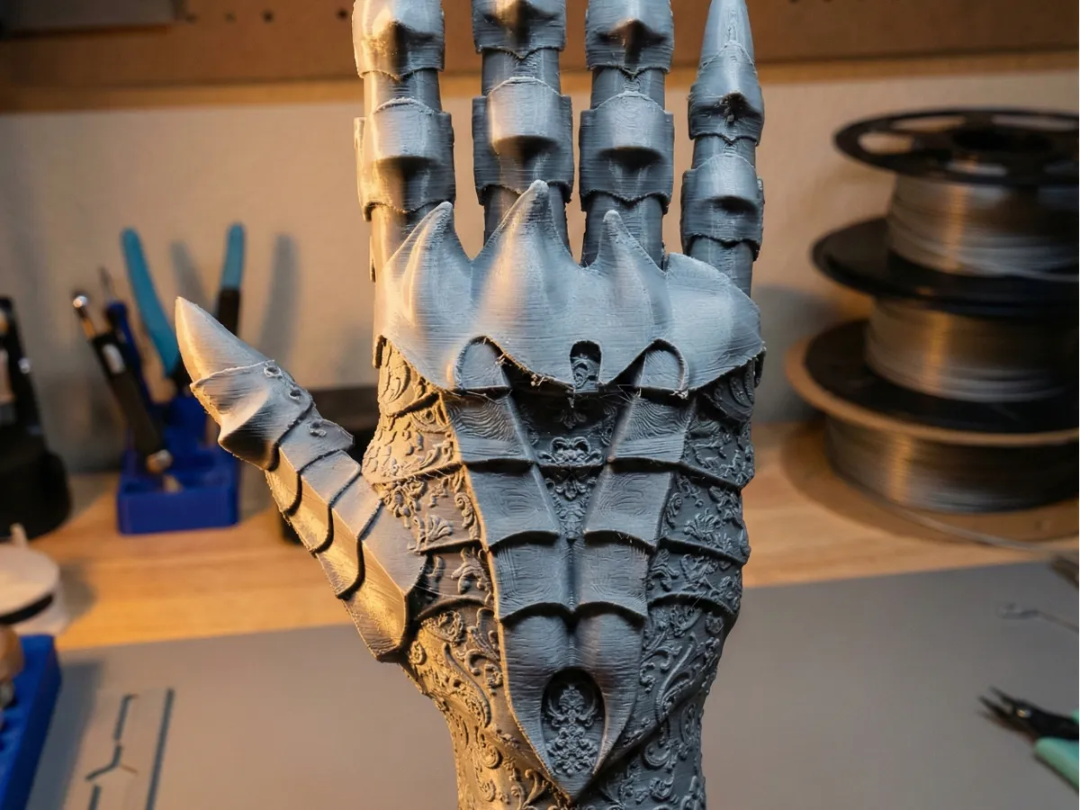 Sauron's Gauntlet - Free 3D Print Model - MakerWorld