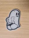 Booo ty Ghost Keychain by Black Glovz - MakerWorld