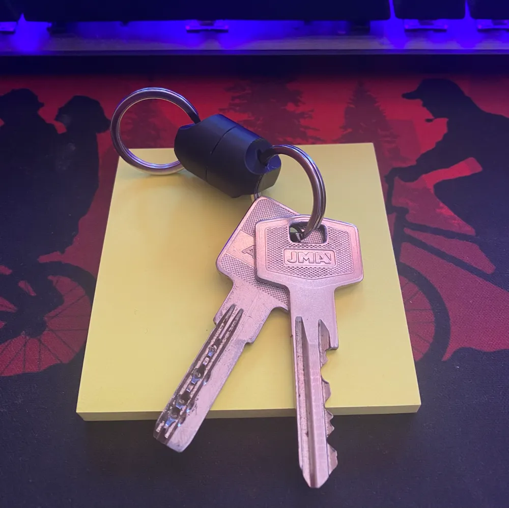 Quick Release (magnetic) keyring holder by Máté - MakerWorld