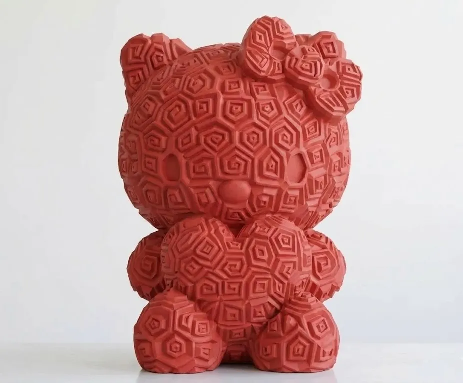 Valentine's Day Hello Kitty Rose - Free 3D Print Model - MakerWorld