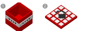 Minecraft movie tnt popcorn bucket - Free 3D Print Model - MakerWorld