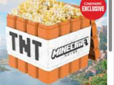 Minecraft movie tnt popcorn bucket by Dewey's - MakerWorld