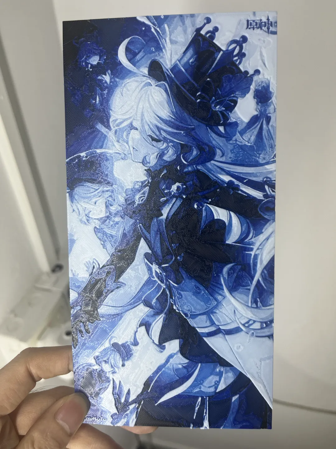 genshin-Furina浮雕 por OctopusZ MakerWorld: Descarga Modelos 3D Gratuitos